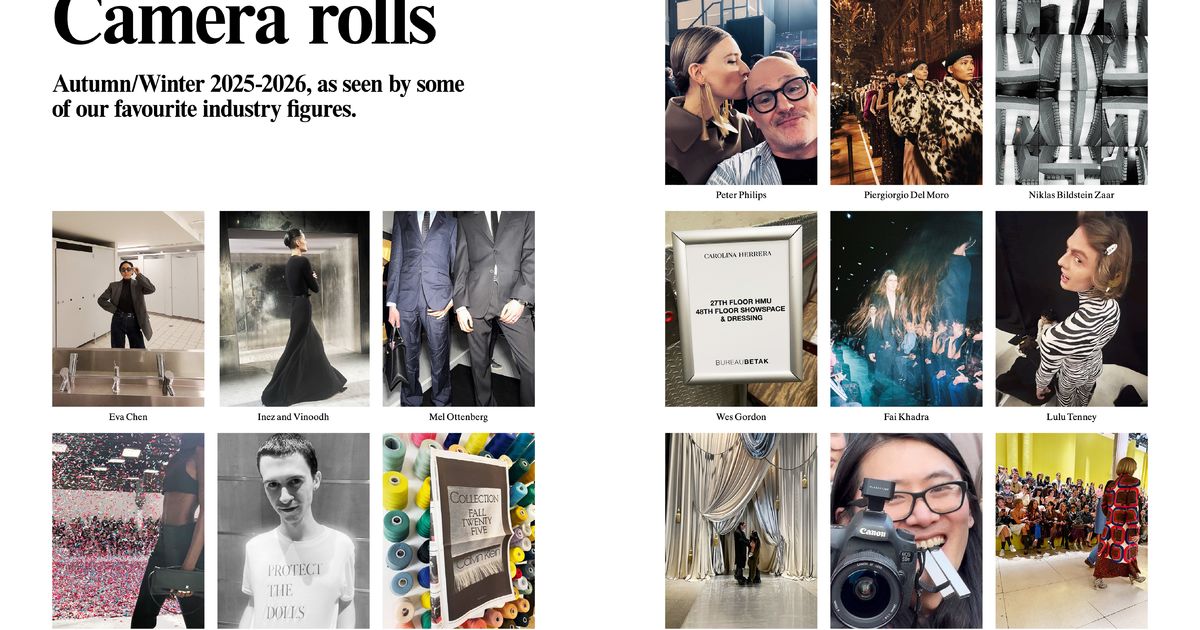 Camera rolls - System Collections Issue No. 1 – Autumn/Winter 2025-2026 ...